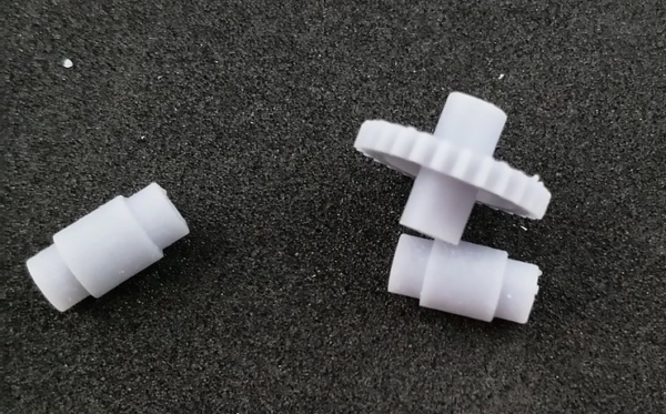 Replacement axle and gears for Bachmann split chassis locomotives - Asis3D