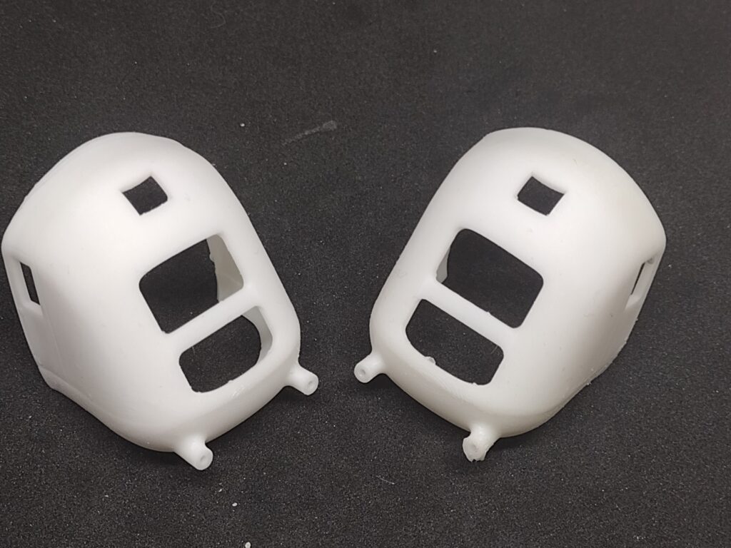 British Rail Class 252 Prototype HST power car cab ends - Asis3D