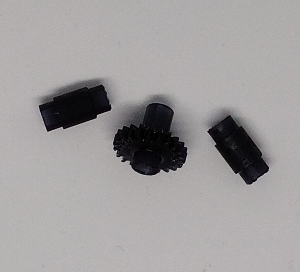 Replacement axle and gear set for Bachmann J72 split chassis steam ...