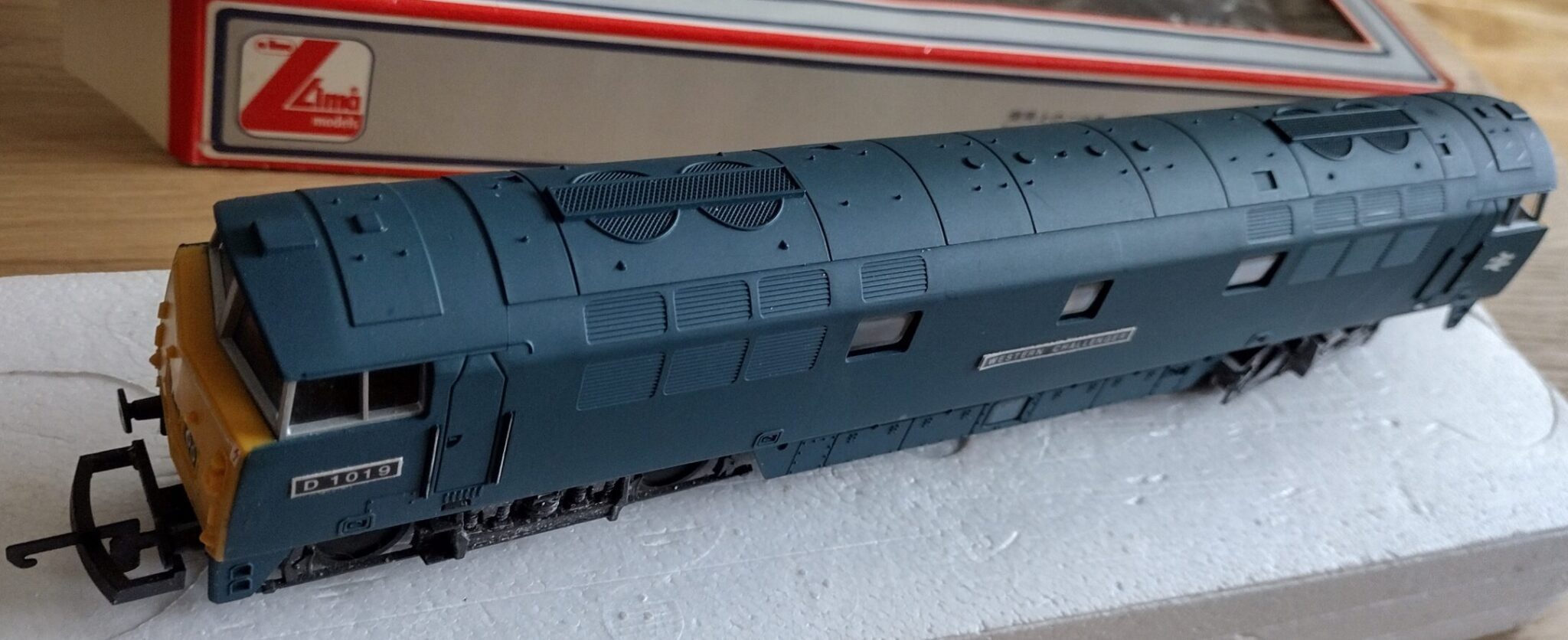 Lima Class 52 Western - blue - renumbered and named as 1019 Western ...