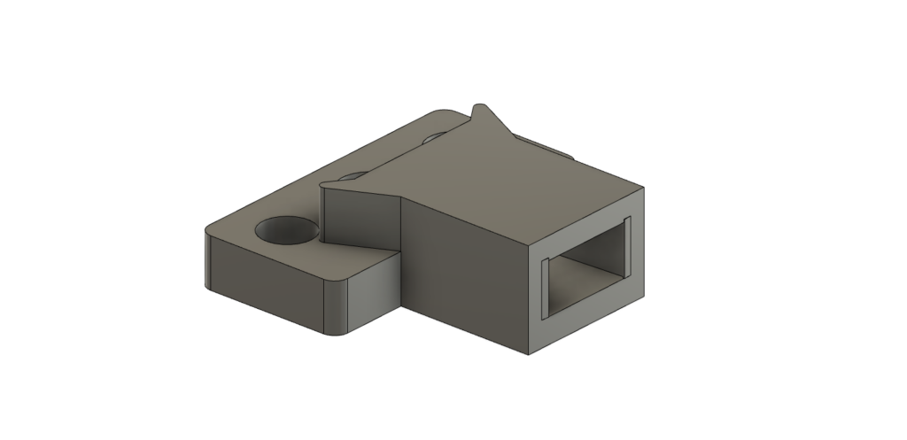 3D printed NEM pocket coupler to fit Bachmann class 25 - Asis3D